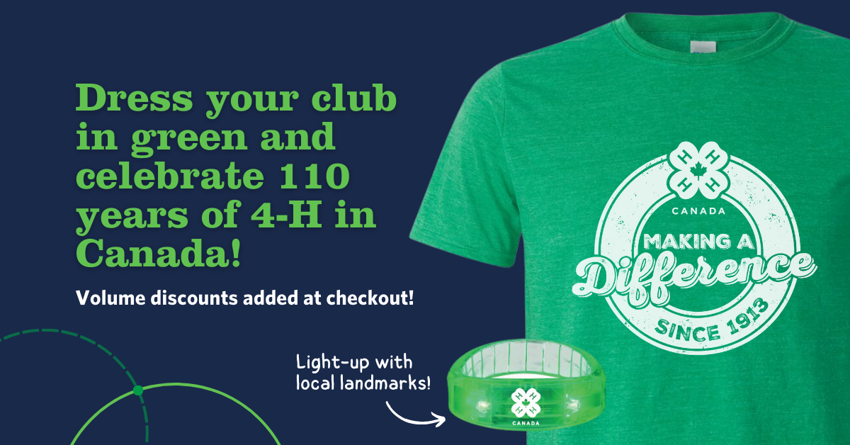 Shop your favourite 4-H products and discover new items – 4-H Canada Store